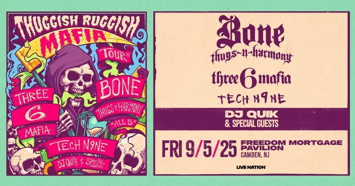 Bone Thugs-N-Harmony Concert & Tour History (Updated for 2025 ...