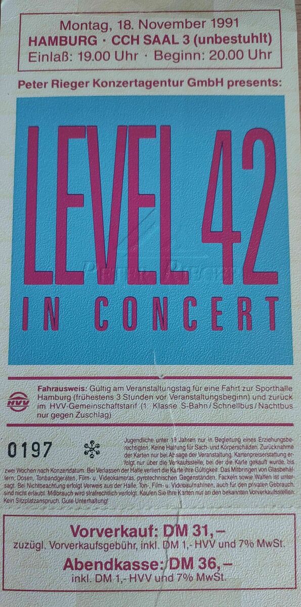 Level 42 Concert & Tour History (Updated for 2025 - 2026) | Concert ...