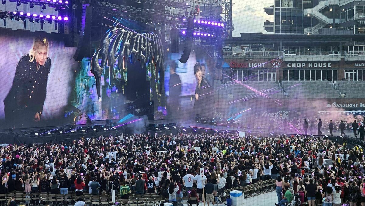 Jun 10, 2025: Stray Kids at Truist Park Atlanta, Georgia, United States ...