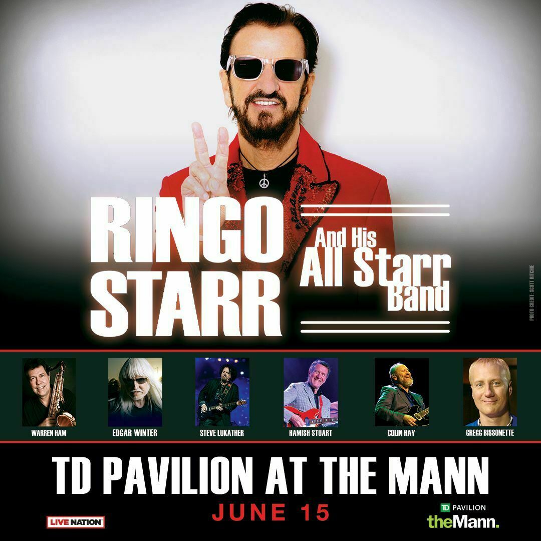 Jun 15, 2025: Ringo Starr And His All Starr Band at Mann Center for the ...