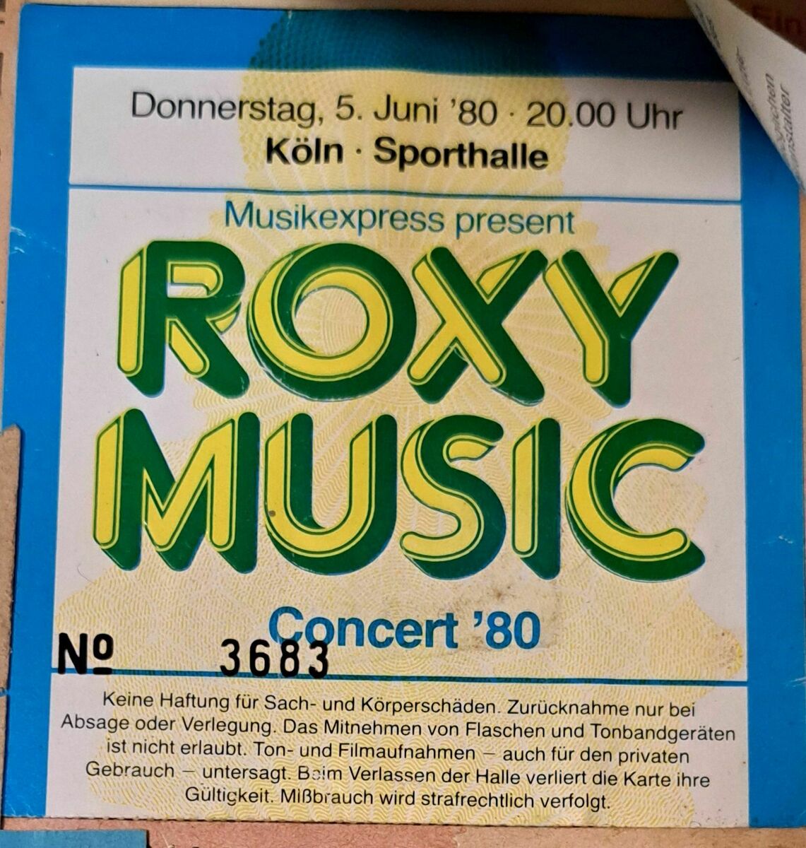 Roxy Music Concert & Tour History | Concert Archives