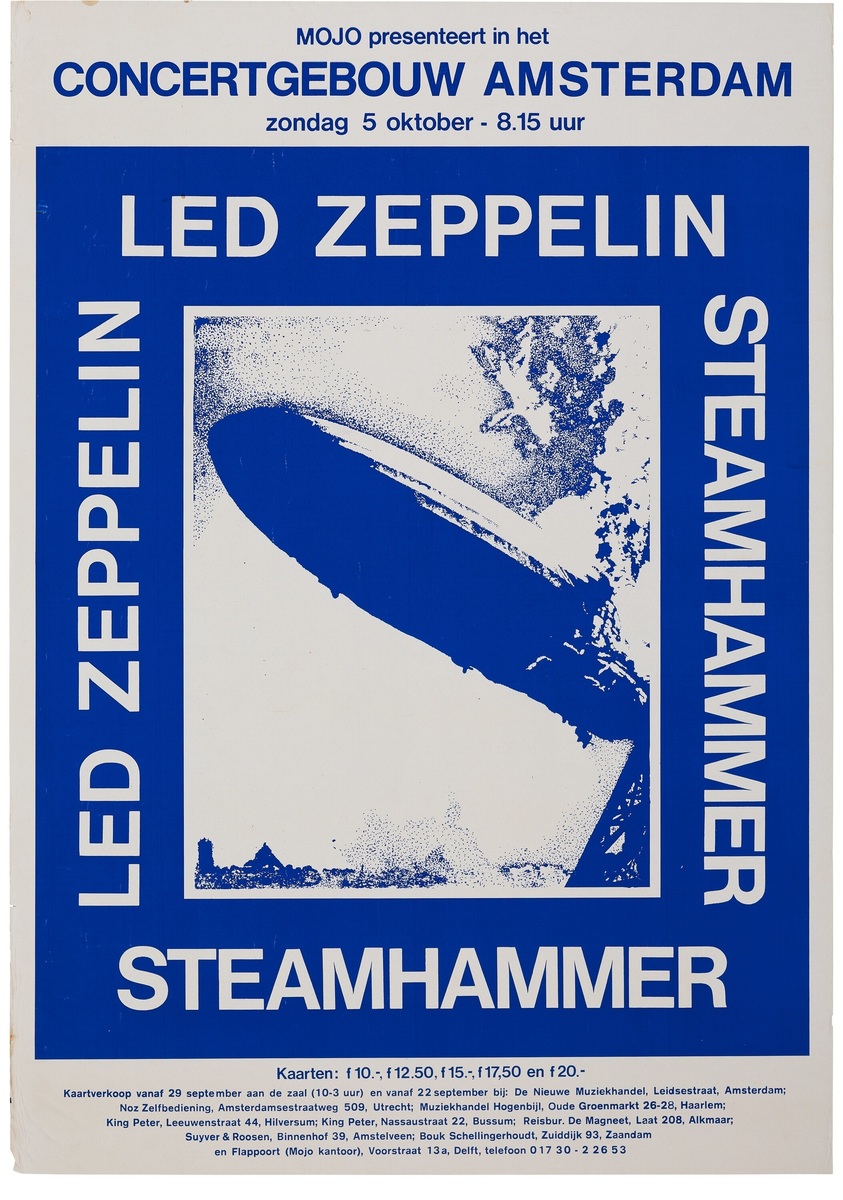 Led Zeppelin's 1969 Concert & Tour History | Concert Archives