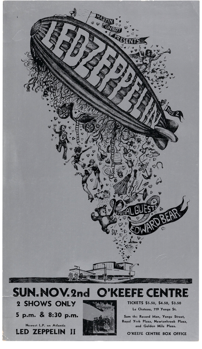 Led Zeppelin's 1969 Concert & Tour History | Concert Archives