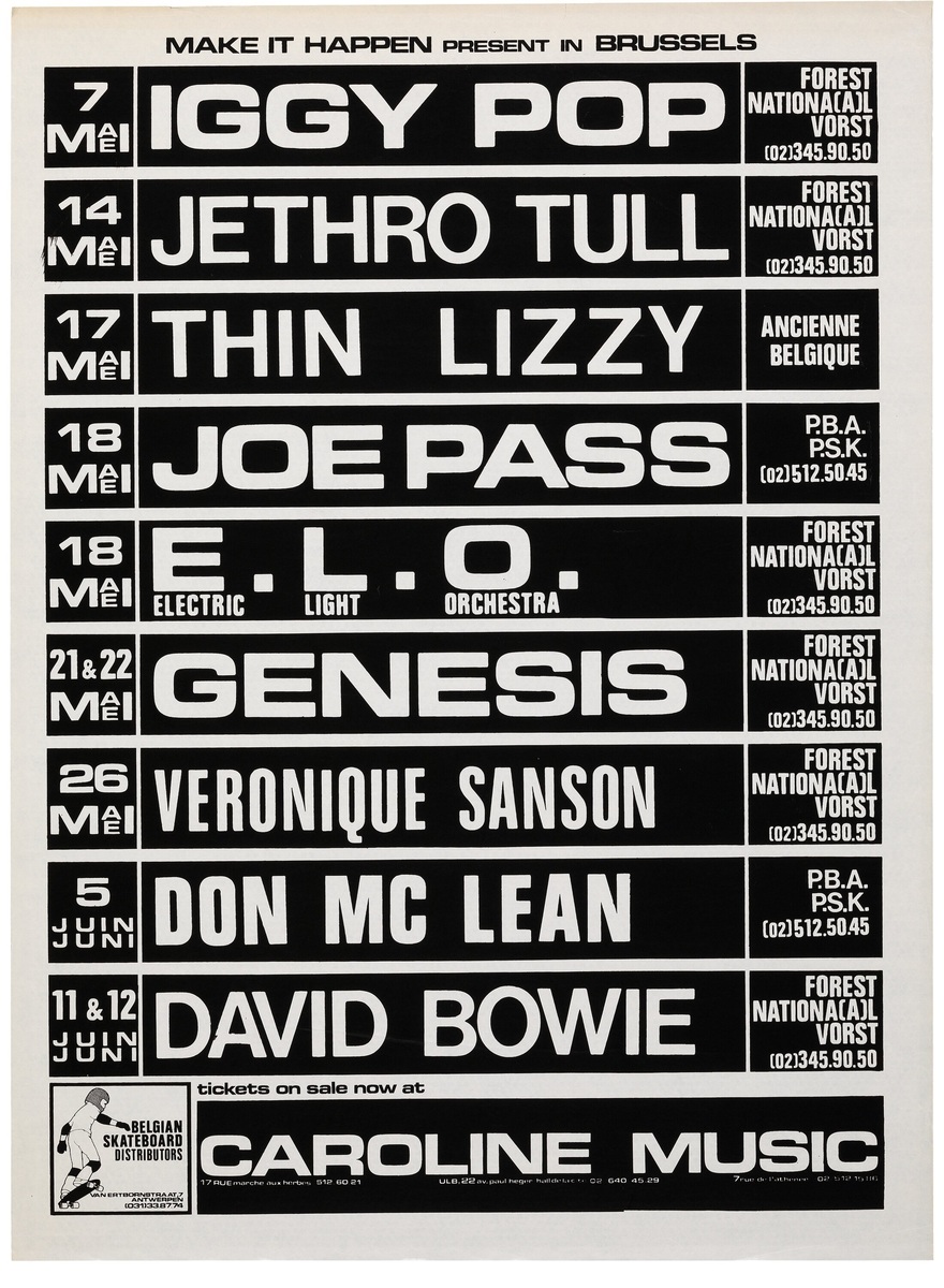 Genesis Concert & Tour History | Concert Archives