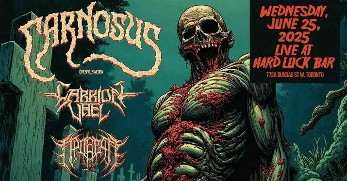 Carnosus Concert & Tour History (Updated for 2025) | Concert Archives