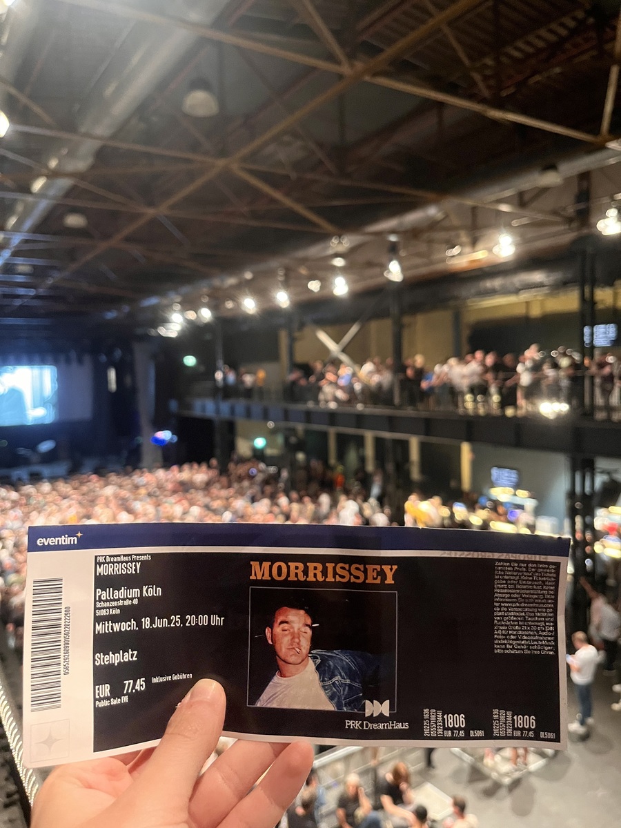 Morrissey's 2025 Concert & Tour History | Concert Archives