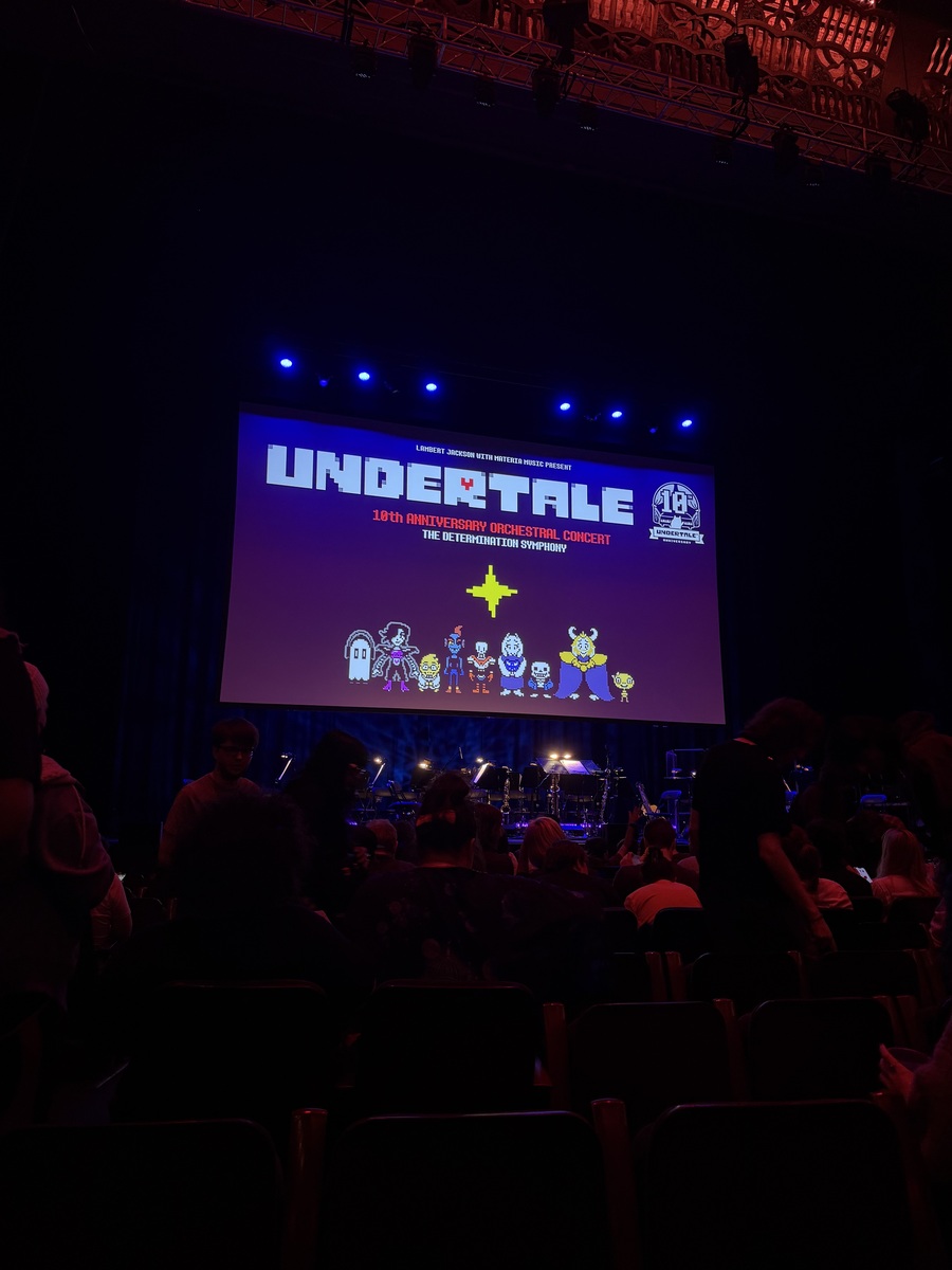 Jun 22, 2025: Undertale Live at Hammersmith Eventim Apollo London ...