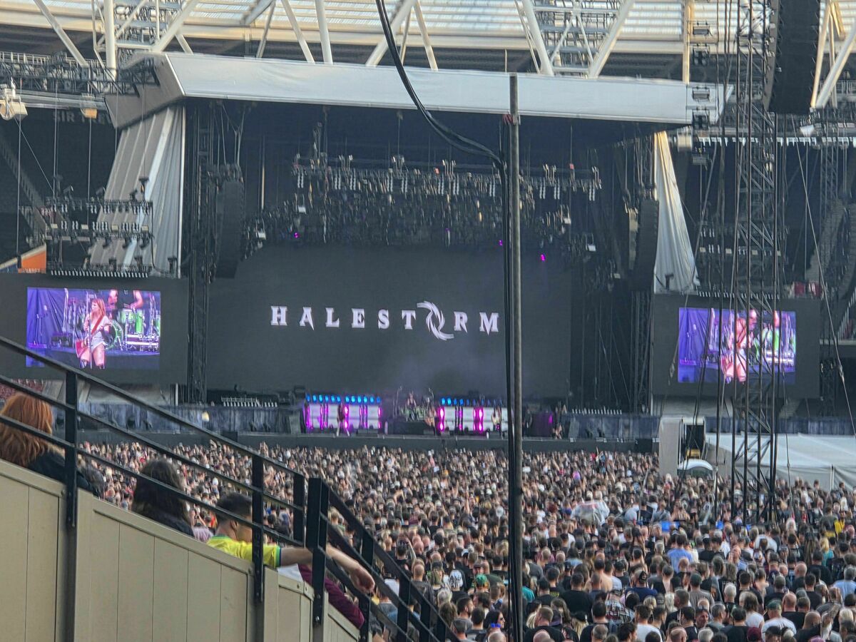 Jun 28, 2025: Iron Maiden / Halestorm / The Raven Age at London Stadium ...