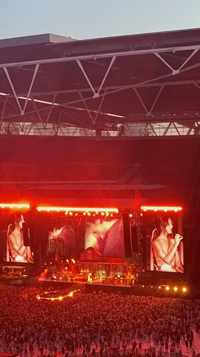Jul 03, 2025: Lana Del Rey / Addison Rae at Wembley Stadium London ...