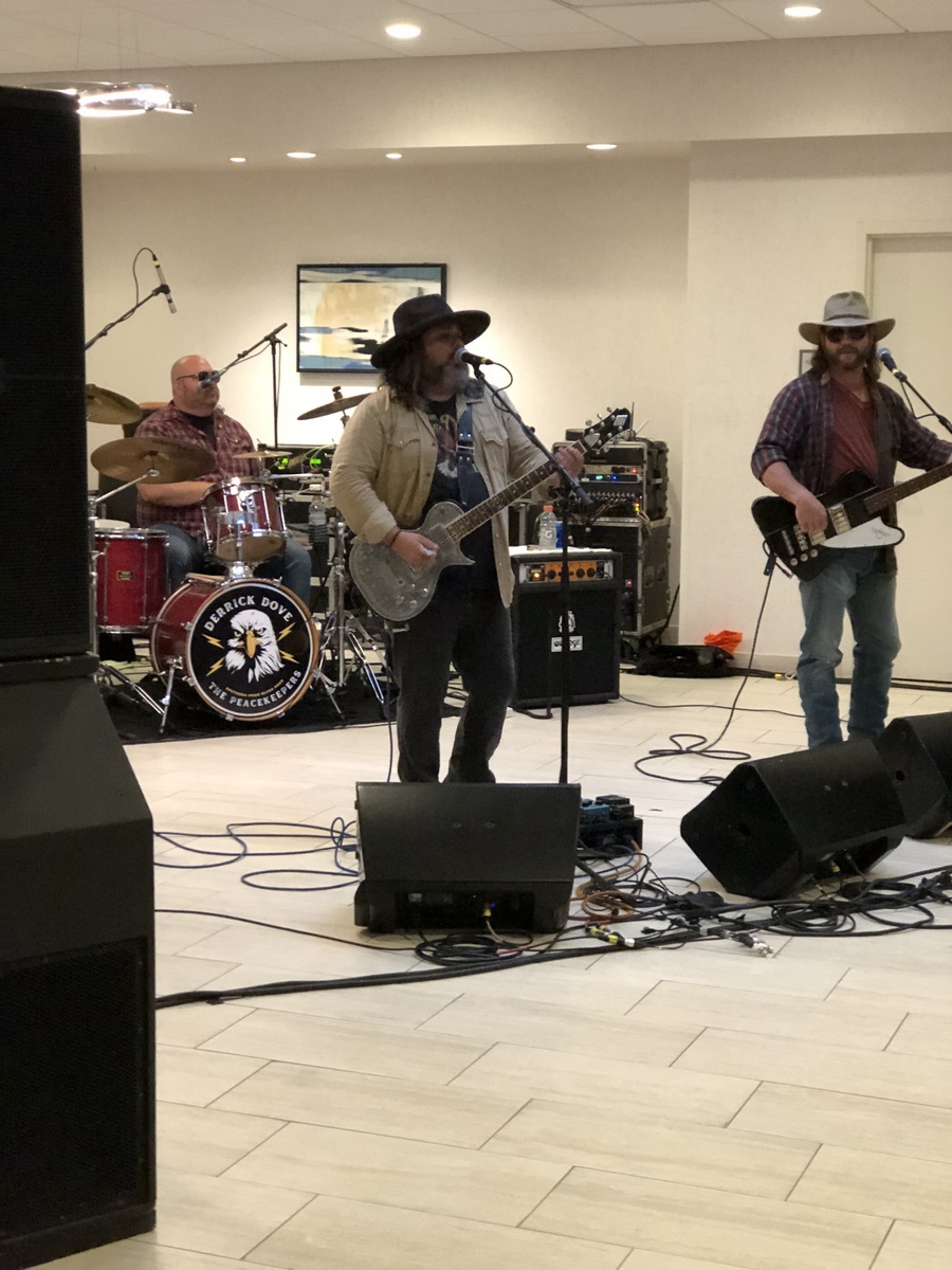 Jul 07, 2025: Derrick Dove & The Peacekeepers at Delta Hotel Utica, New ...