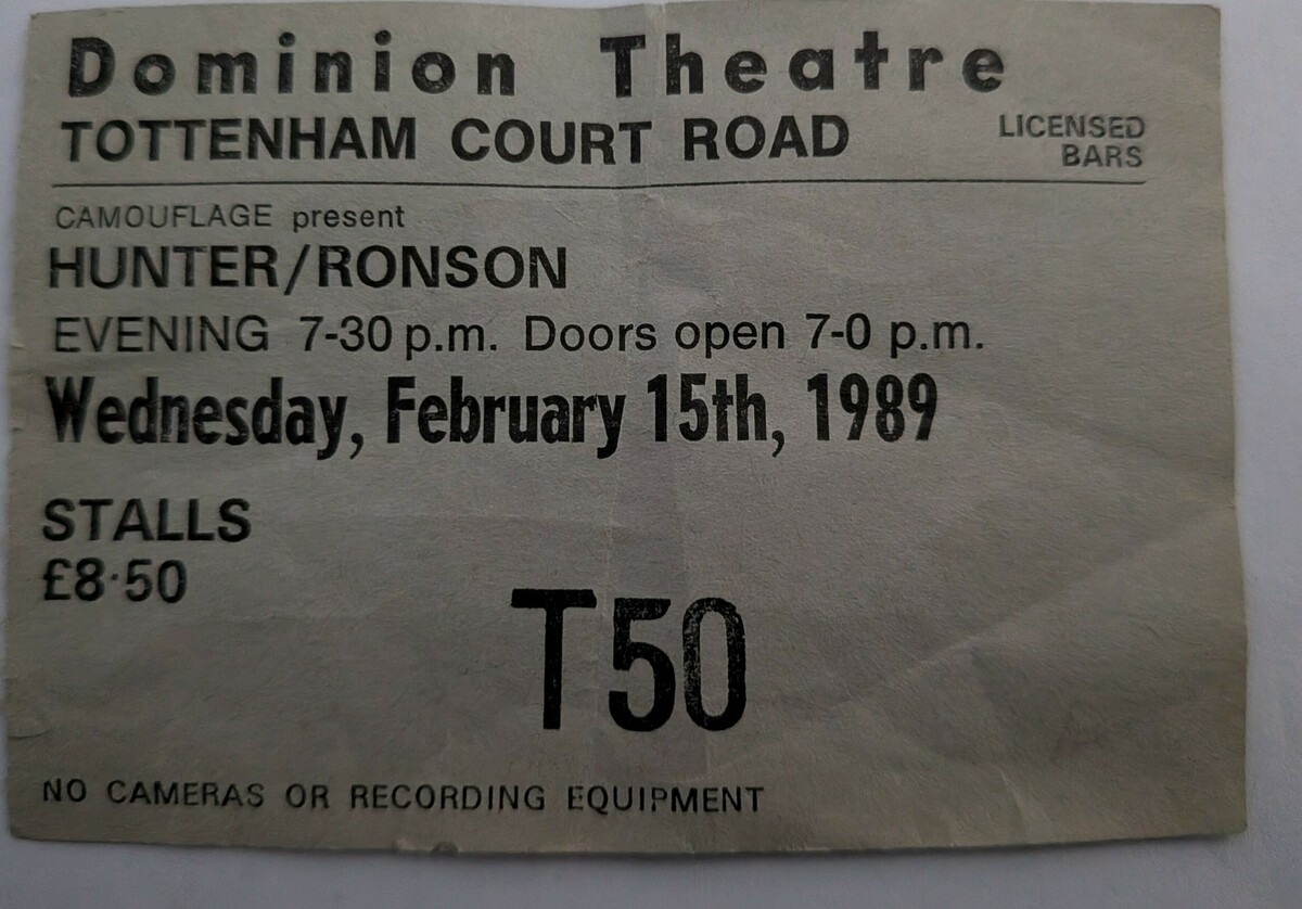 Hunter Ronson Concert & Tour History | Concert Archives