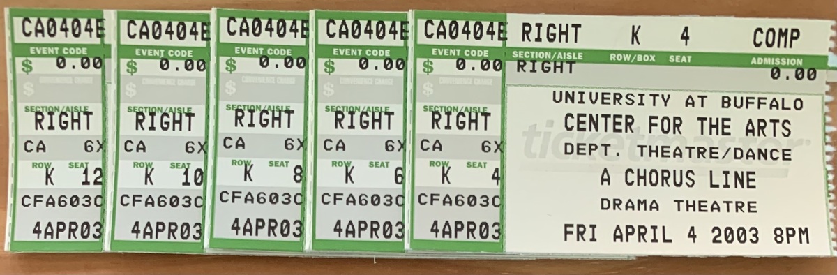 A Chorus Line (Cast) Concert Photos | Concert Archives