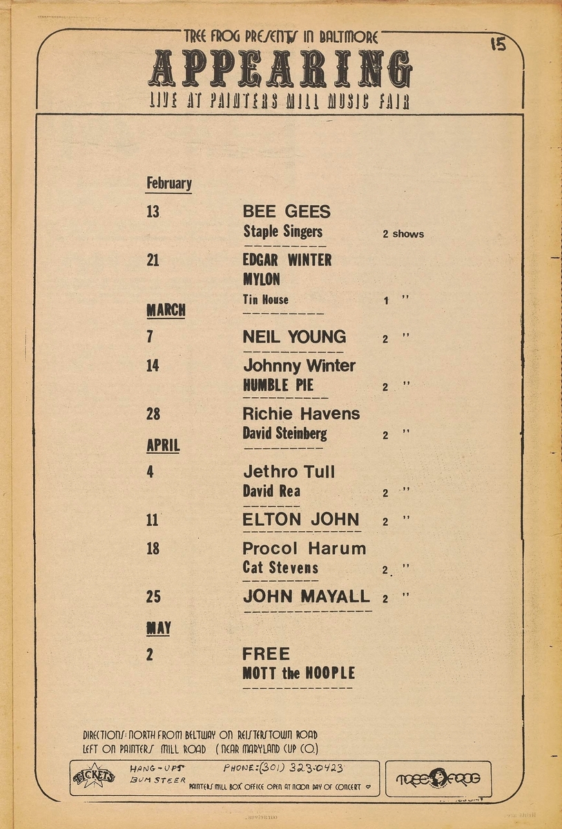 Jethro Tull Concert & Tour History | Concert Archives