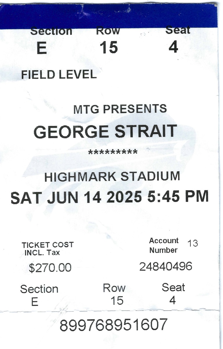 George Strait's 2025 Concert & Tour History | Concert Archives
