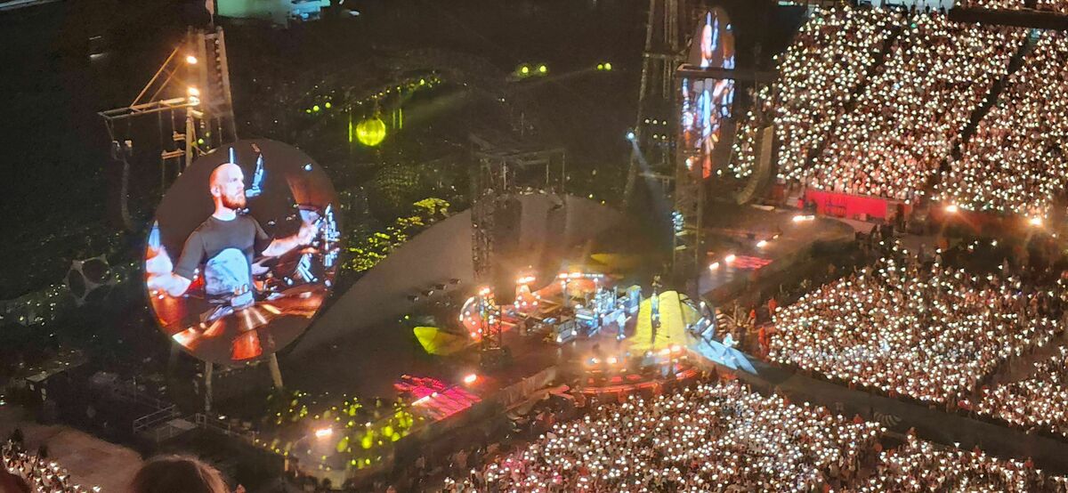 Jul 15, 2025: Coldplay / Ayra Starr / Elyanna at Gillette Stadium ...