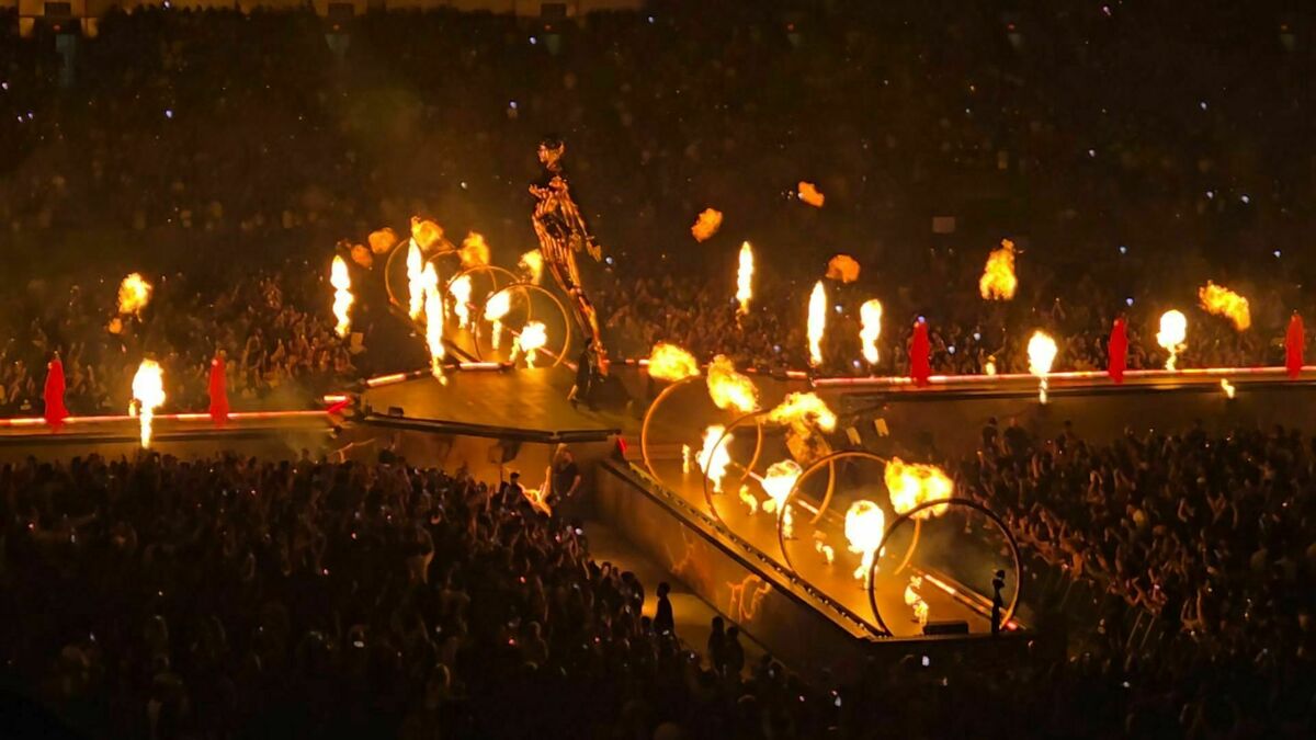 Jul 16, 2025: The Weeknd / Mike Dean at BC Place Vancouver, British ...