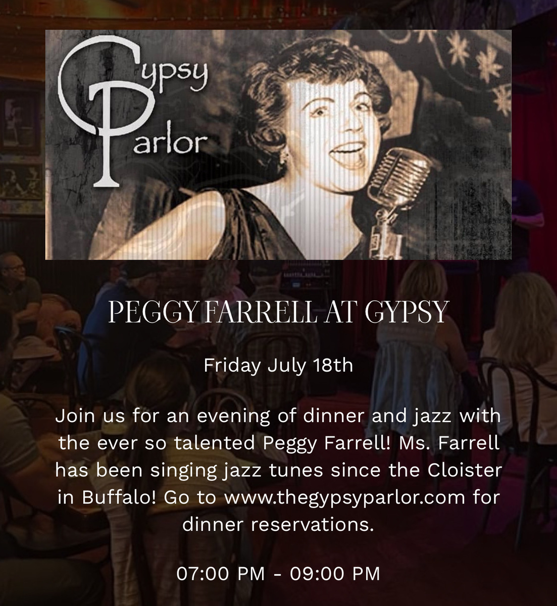 Peggy Farrell Concert & Tour History (Updated for 2025) | Concert Archives