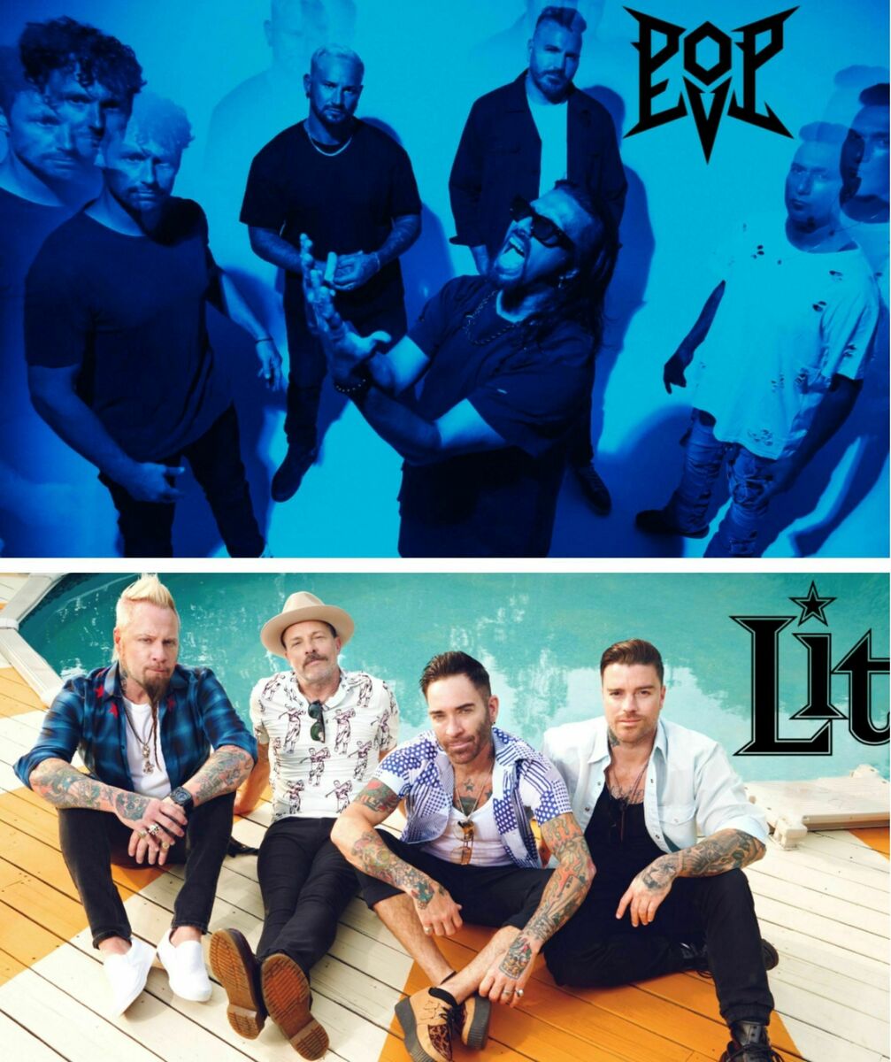 Aug 02, 2025: Pop Evil / Lit at Mississippi Valley Fair Grandstand ...