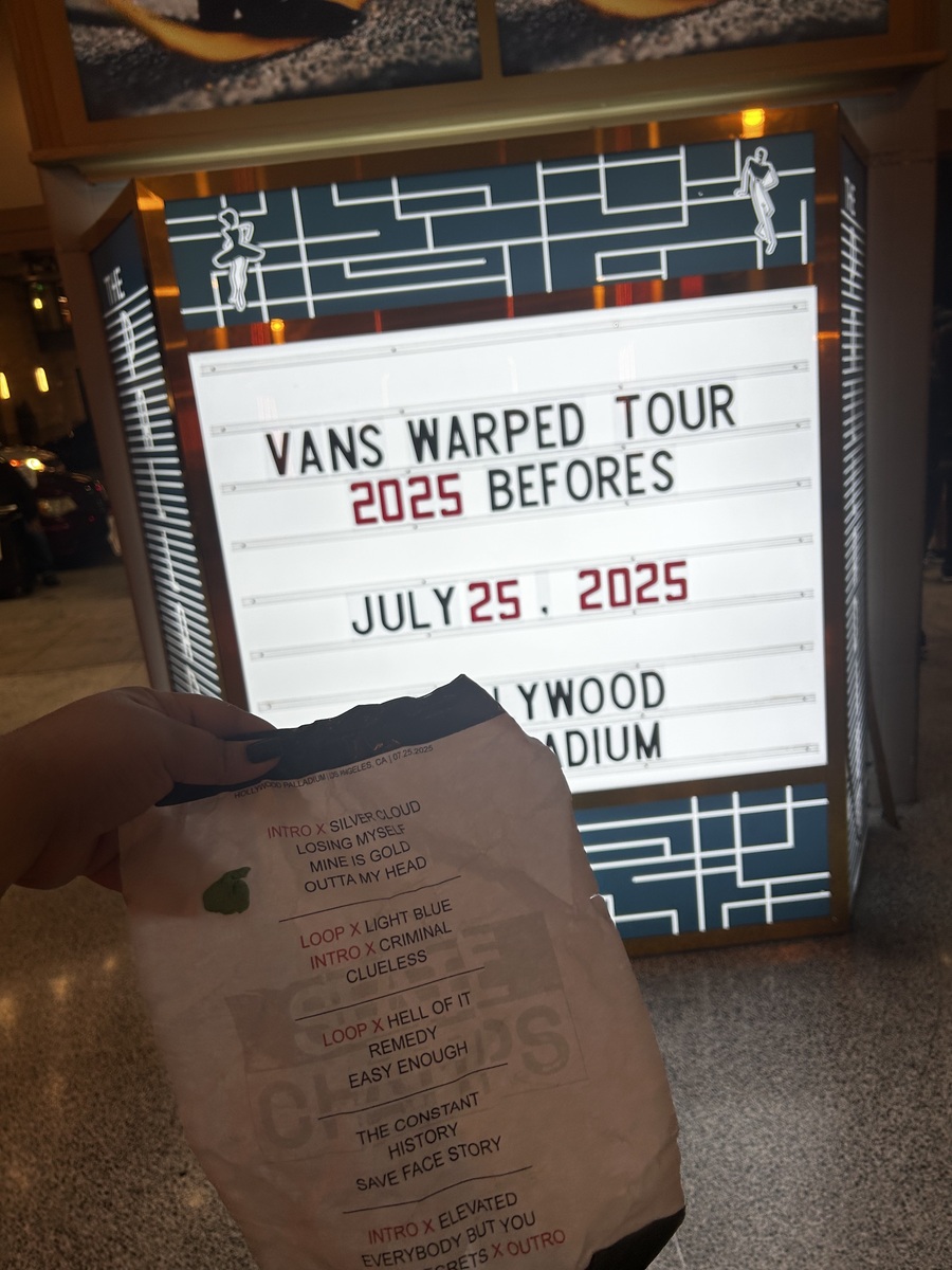 Jul 25, 2025: Warped Tour "Before" at Hollywood Palladium Los Angeles ...