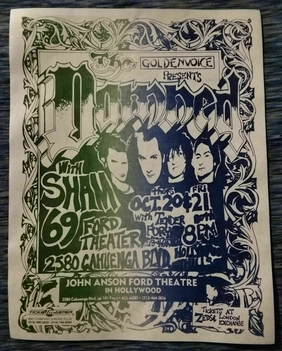 Sham 69 Concert & Tour History (Updated for 2025 - 2026) | Concert Archives