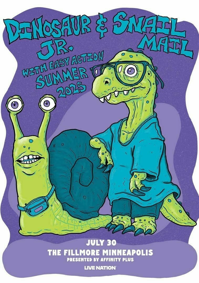 Jul 30, 2025: Dinosaur Jr. / Snail Mail / Easy Action at The Fillmore ...
