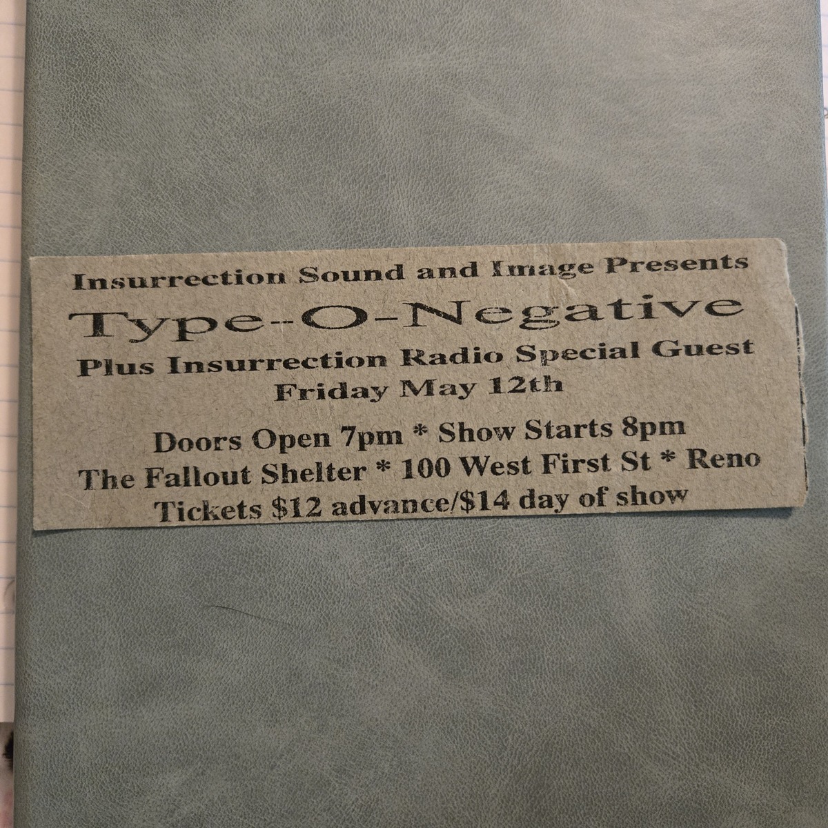 Type O Negative Concert & Tour History | Concert Archives