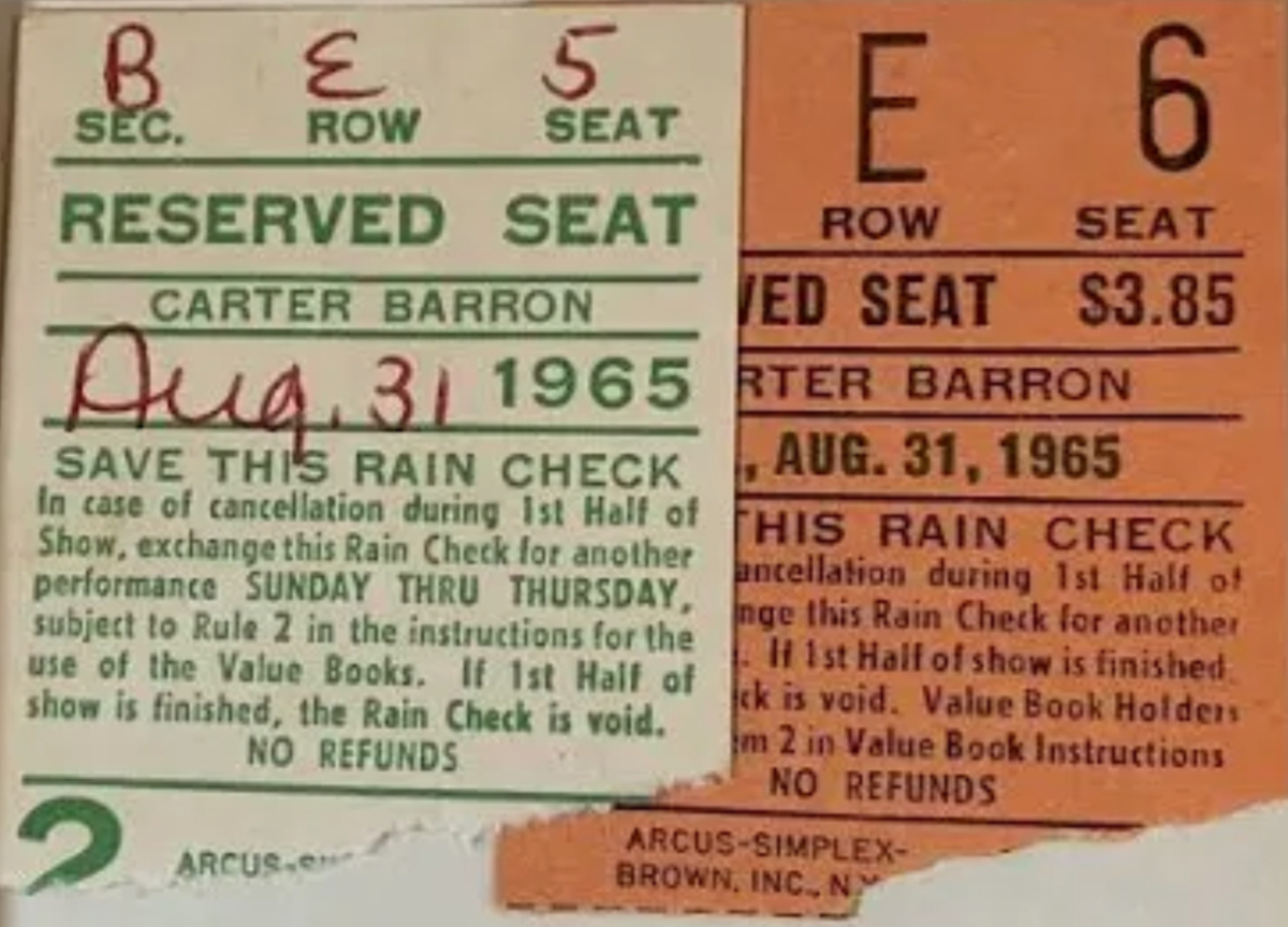 Johnny Mathis Concert & Tour History (Updated for 2025) | Concert Archives