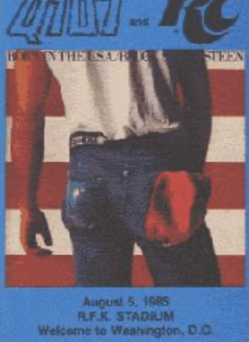 Aug 05, 1985: Bruce Springsteen & The E Street Band at RFK Stadium ...