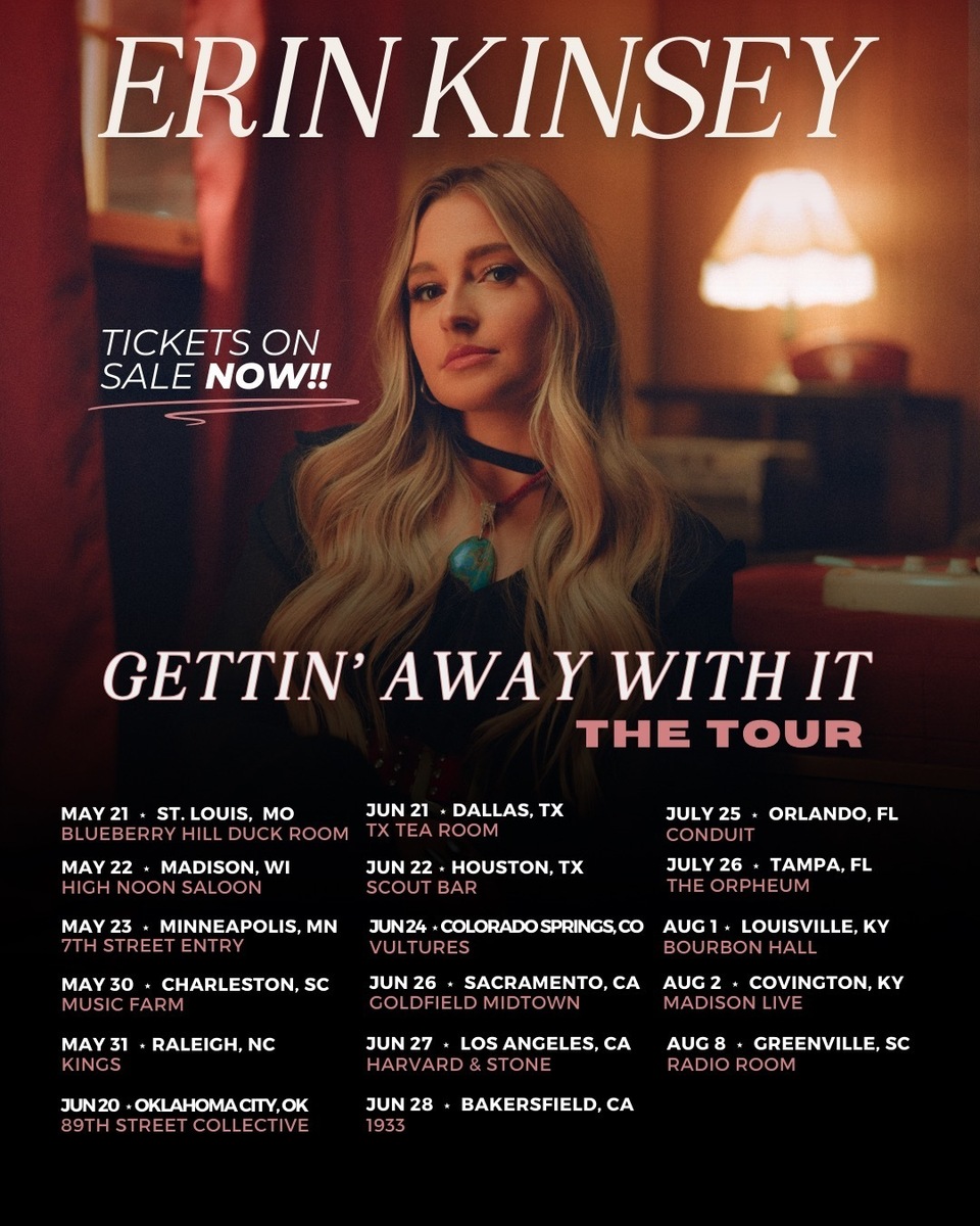 Aug 08, 2025: Erin Kinsey / Kaleb Sanders at Radio Room Greenville ...