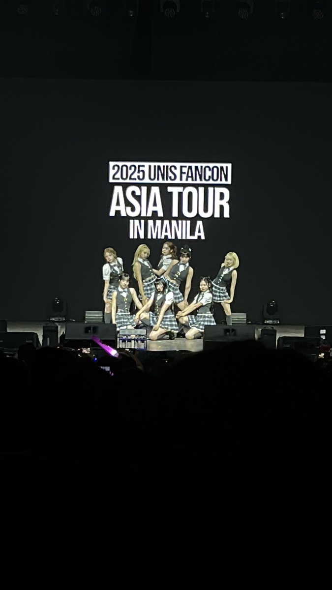 Aug 09, 2025: UNIS at New Frontier Theater Araneta Cubao, Quezon City ...