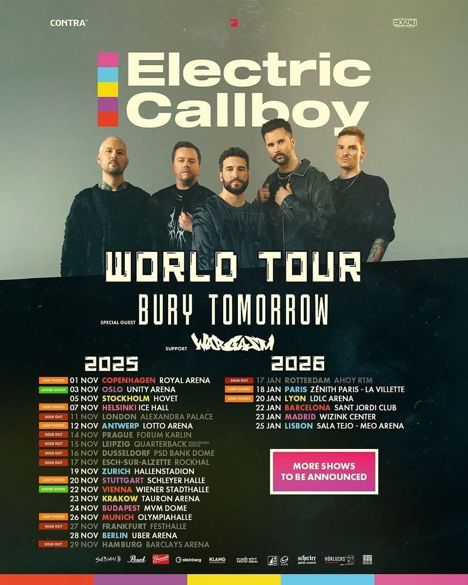 WARGASM Concert & Tour History (Updated for 2025 - 2026) | Concert Archives