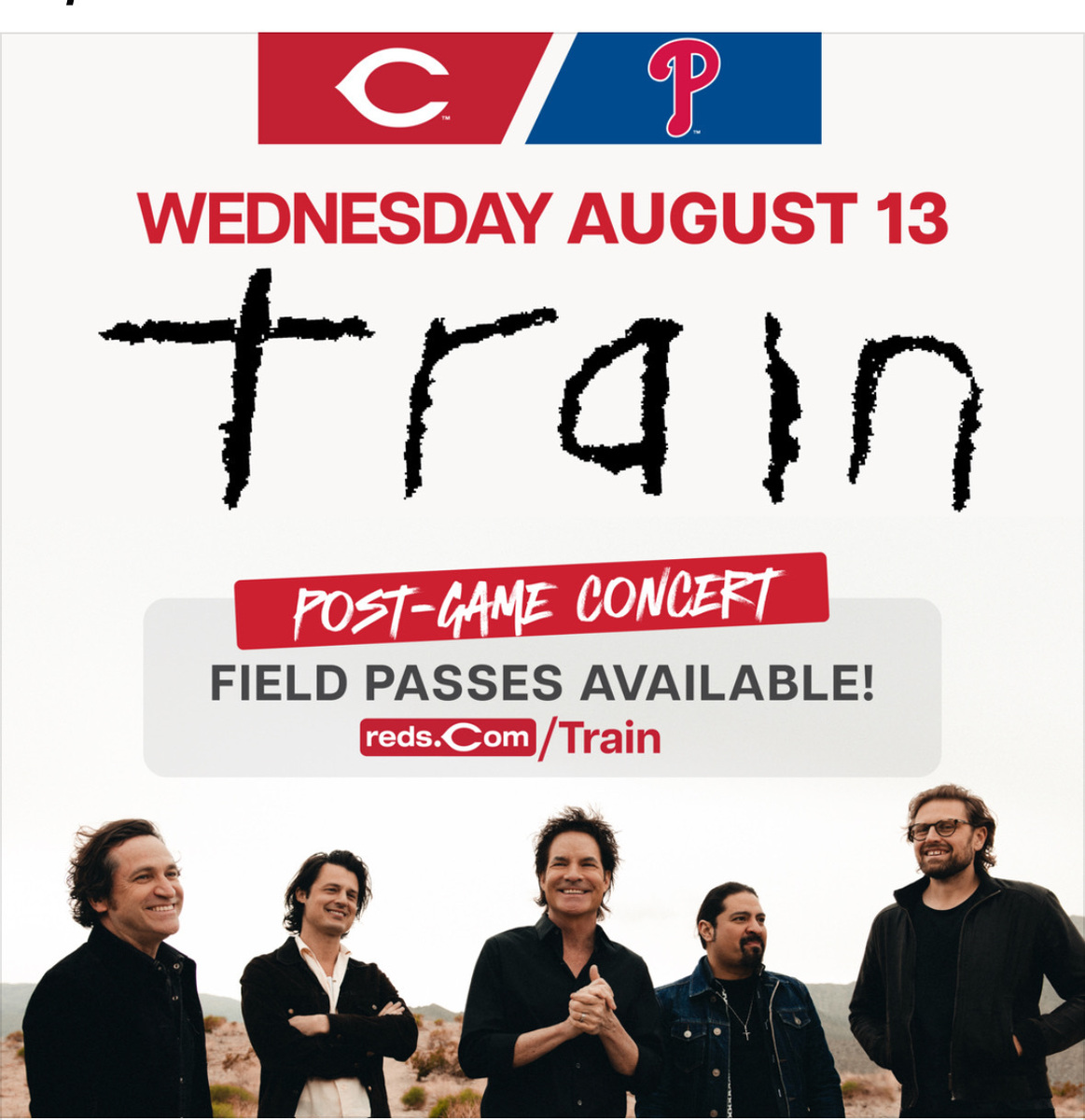 Train Concert & Tour History (Updated for 2025) | Concert Archives