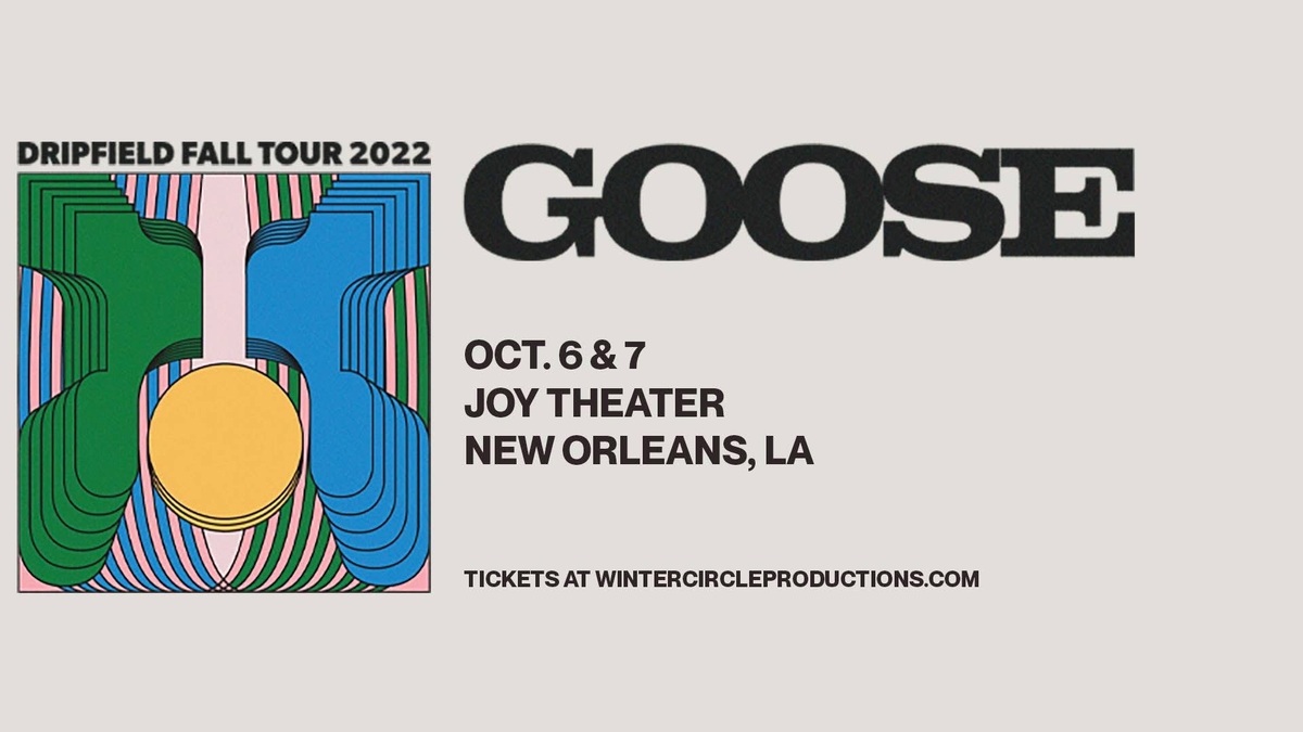 Goose Concert & Tour History (Updated for 2025) | Concert Archives