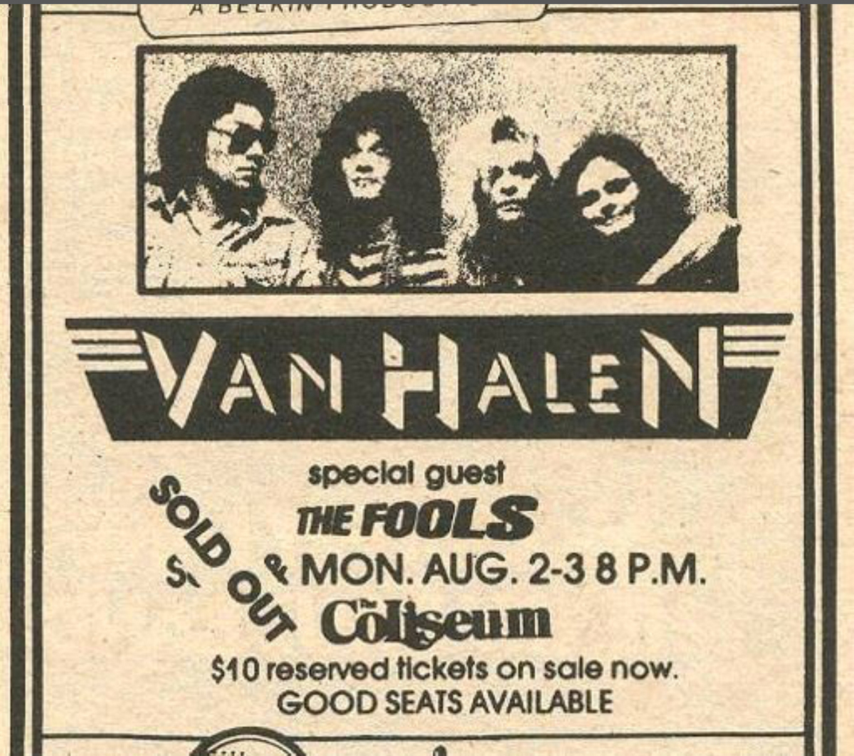 Concert History of Richfield Coliseum Richfield Township, Ohio, United ...