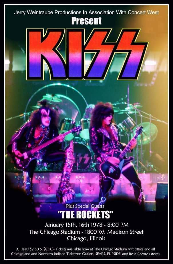 KISS's 1978 Concert & Tour History | Concert Archives