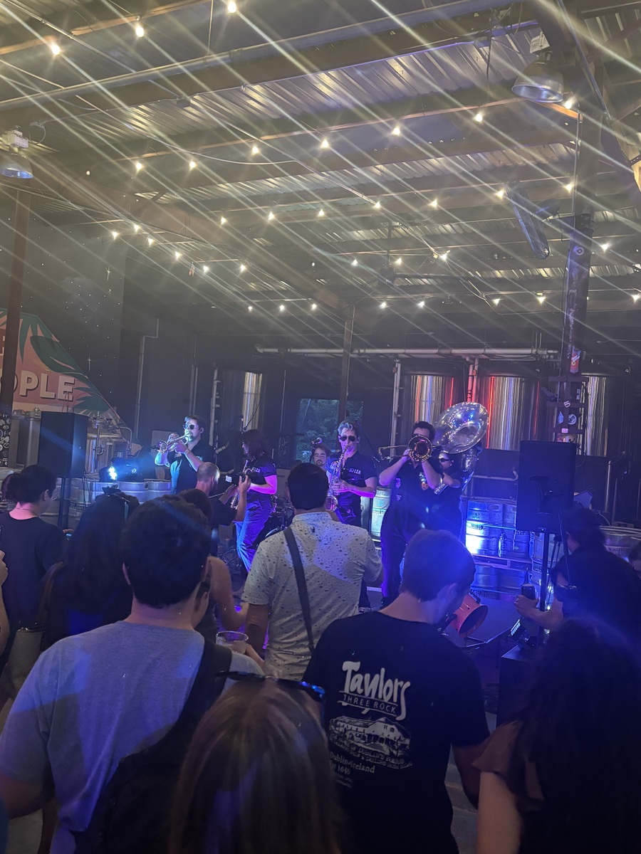 Aug 23, 2025: Sooza / Trustfall at First Magnitude Brewery Gainesville ...