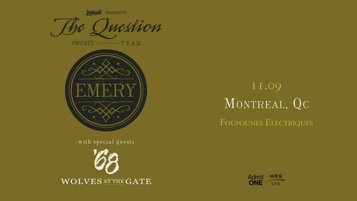 Emery Concert & Tour History (Updated for 2025) | Concert Archives