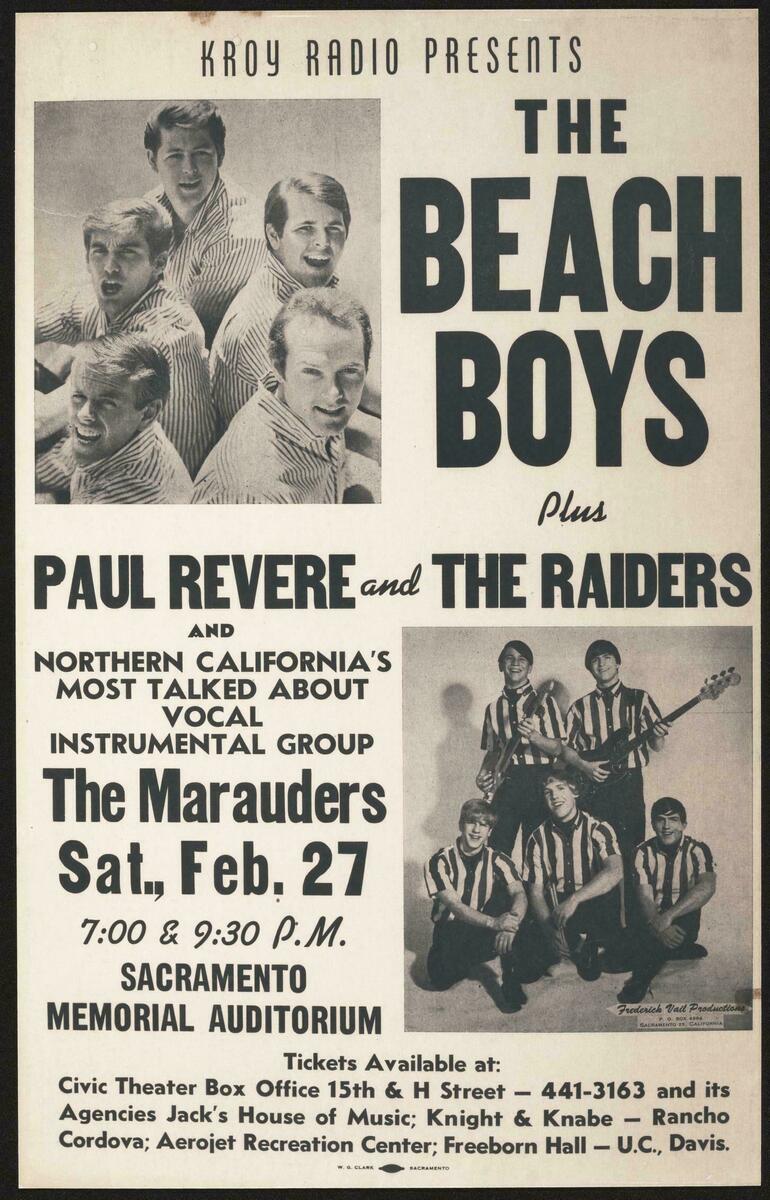 The Beach Boys's 1965 Concert & Tour History | Concert Archives