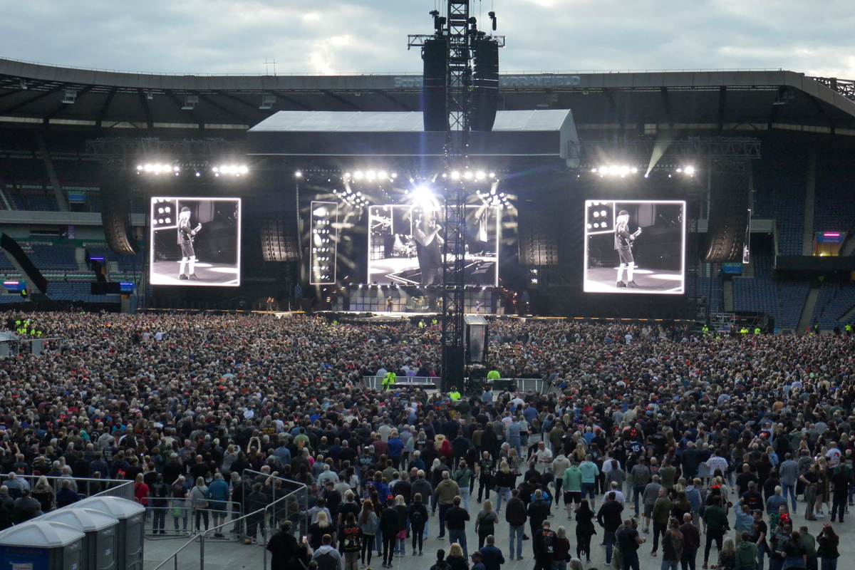 Concert History of BT Murrayfield Stadium Edinburgh, Scotland, United ...
