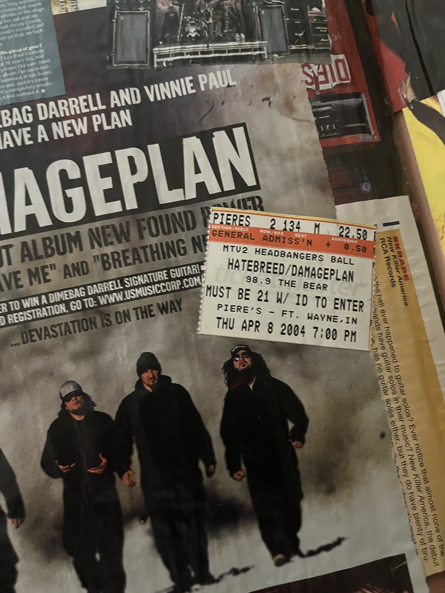 Damageplan Concert & Tour History | Concert Archives