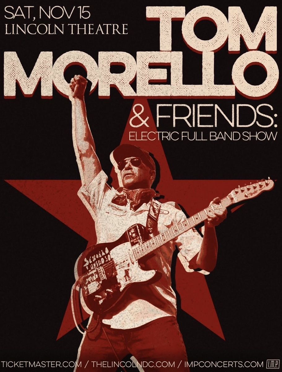 Nov 15, 2025: Tom Morello / The Neighborhood Kids (US) at Lincoln ...
