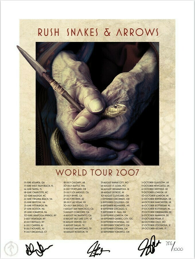 Rush Concert & Tour History | Concert Archives