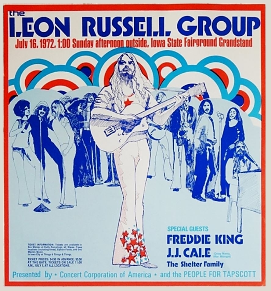 Leon Russell Concert & Tour History | Concert Archives