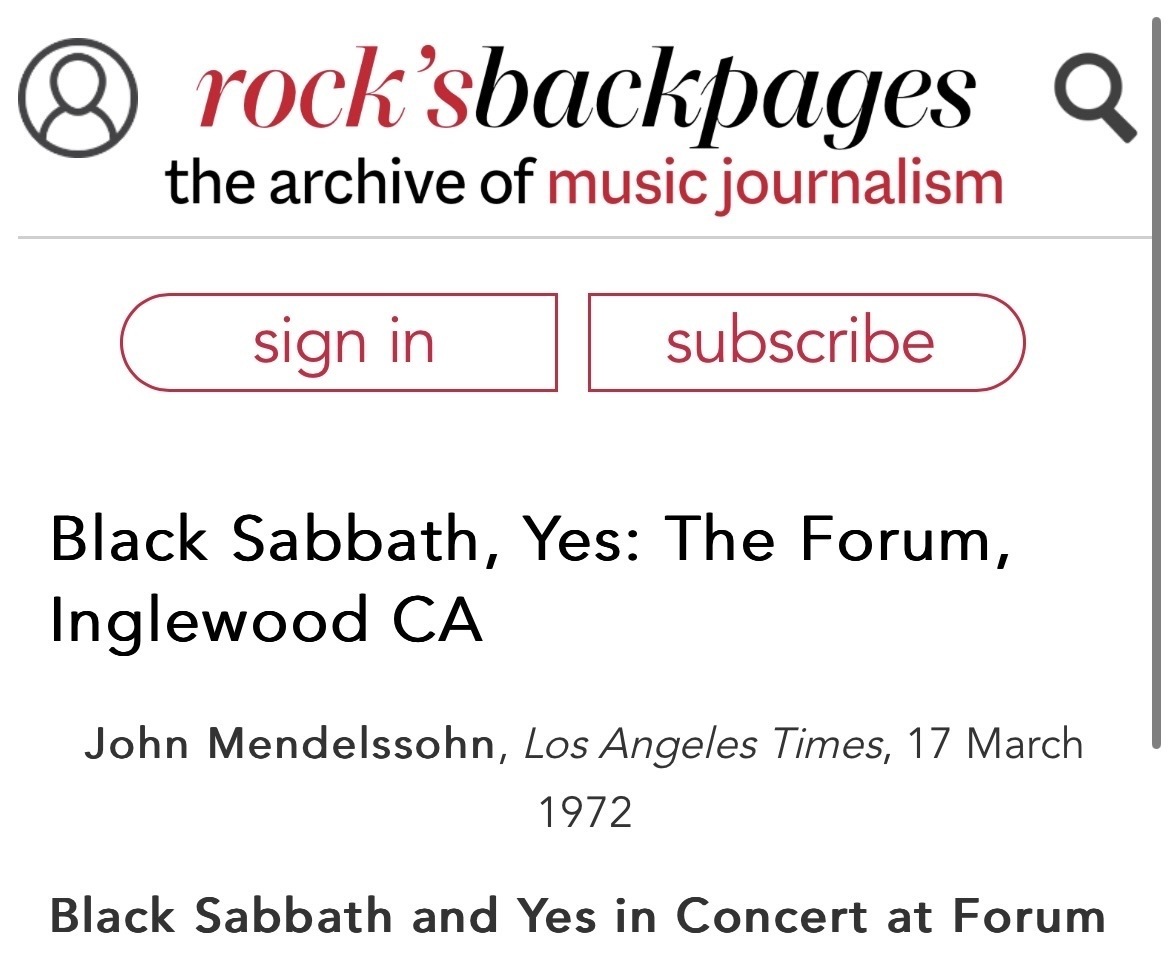 Yes Concert & Tour History (Updated for 2025 - 2026) | Concert Archives