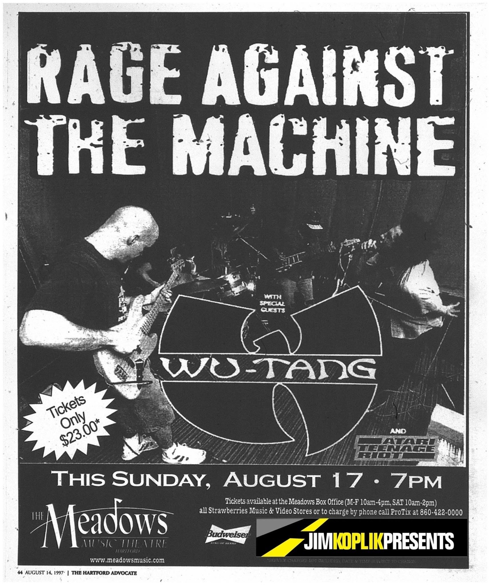 Rage Against The Machine Concert & Tour History (Updated for 2025 ...