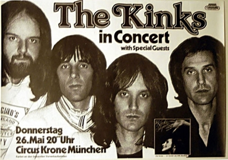 The Kinks Concert & Tour History | Concert Archives