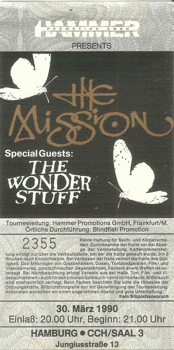 The Wonder Stuff Concert & Tour History (Updated for 2025 - 2026 ...