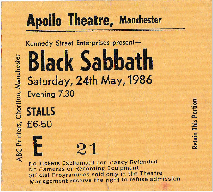 Black Sabbath Concert & Tour History (Updated for 2025) | Concert Archives