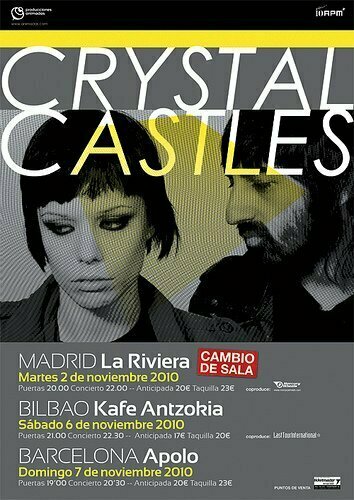 Crystal Castles Concert & Tour History | Concert Archives
