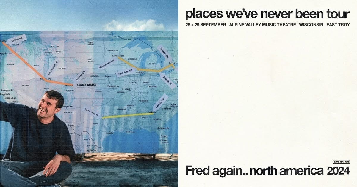 Fred again.. Concert & Tour History (Updated for 2025) | Concert Archives